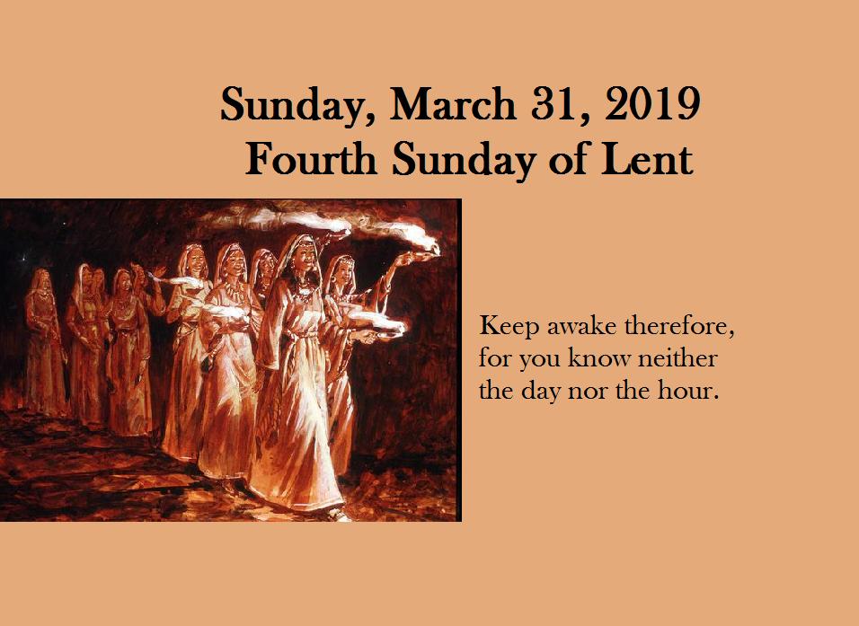 Sunday, March 31, 2019 - Bethesda Lutheran Church of Malmo, MN