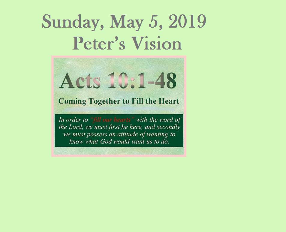 Sunday, May 5, 2019 - Bethesda Lutheran Church of Malmo, MN